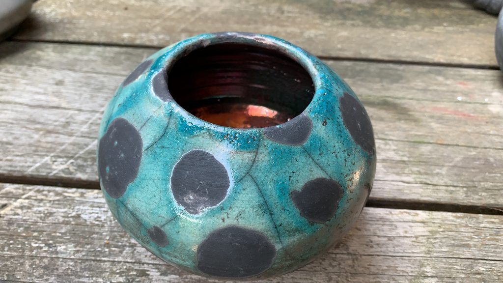Raku stoken – Liz Keramiek